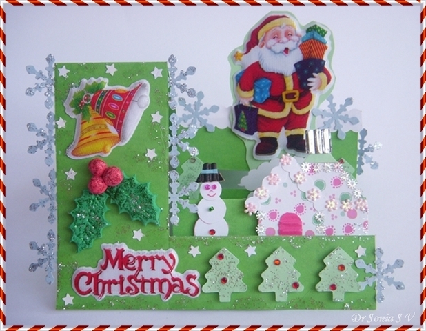 Cards and Crafts : Interactive Slider Sidestep Card Instructions