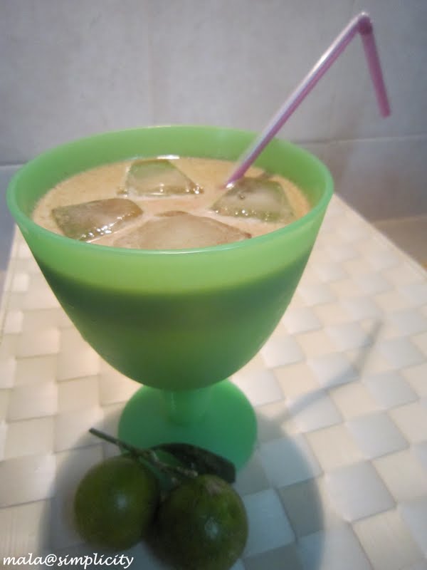 journey to simplicity: jus limau kasturi asam boi