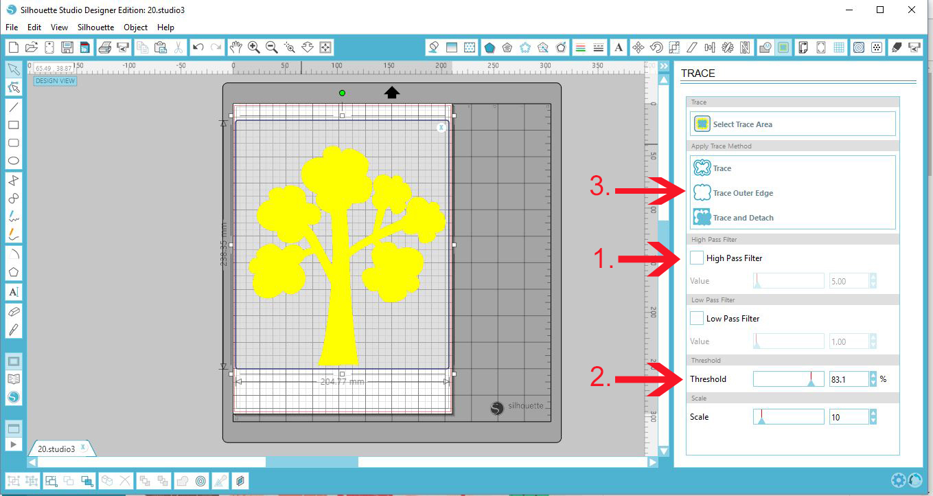 How to Trace In Silhouette Designer Edition | Design Bundles