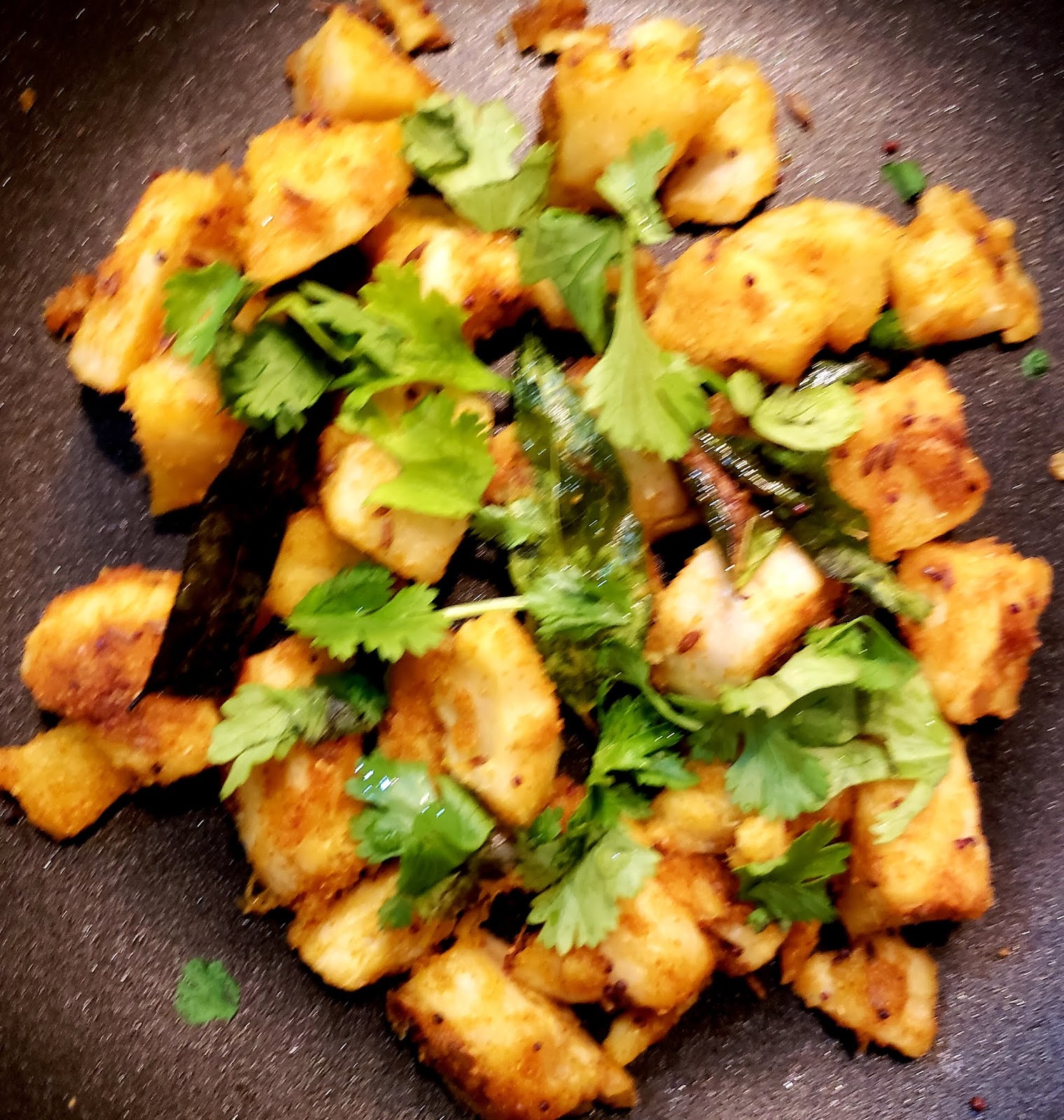 Chamagadda Fry/Taro Root Fry/Arbi Fry