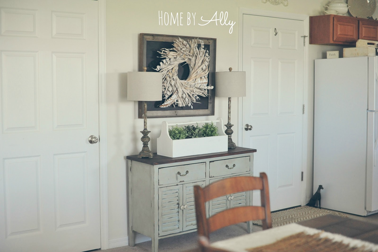 Home by Ally: Dining Room Tour: Some small updates & a DIY