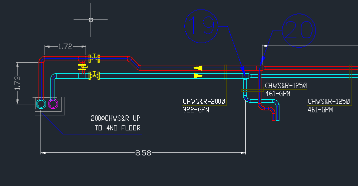 Download Chilled Water System AutoCAD Drawings