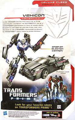 Eric's Yard: Transformers Prime: Vehicon Robots in Disguise (RiD ...