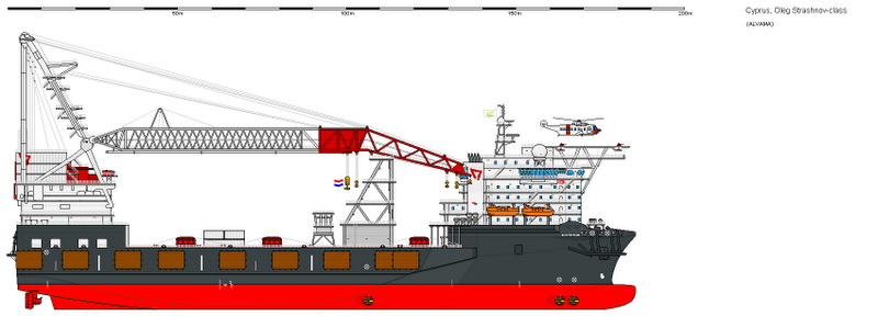 WARSHIPSRESEARCH: Crane ship Oleg Strashnov of Seaway Heavy Lifting B.V ...