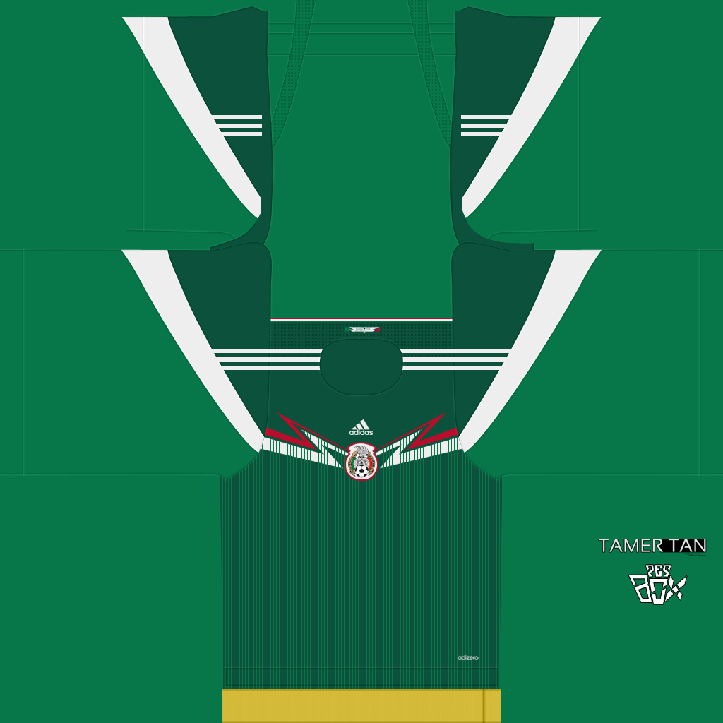 [FIFA 14] México World Cup 2014 Home Kit | Tamer Tan Patch Store