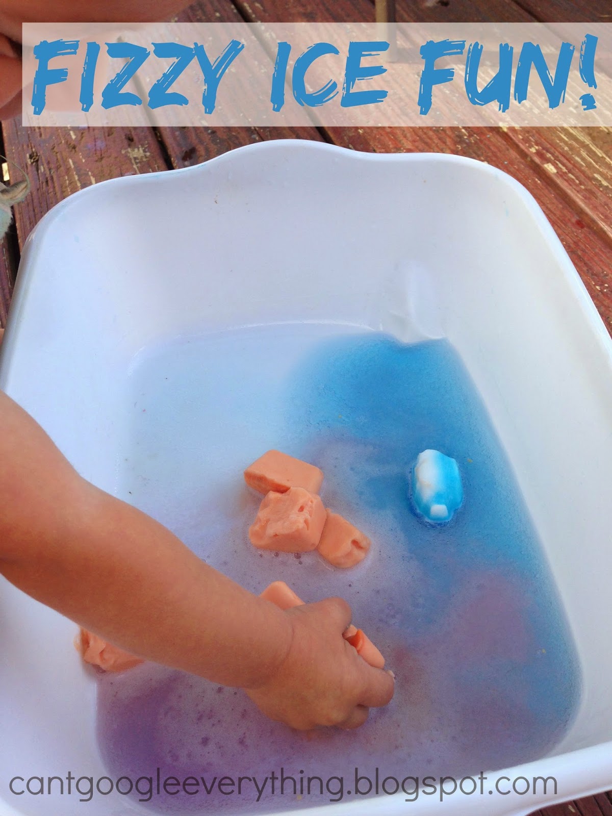 Toddler Science School: Fizzy Ice - My Mini Adventurer