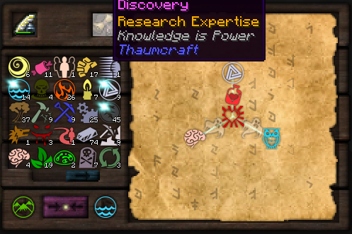 The Filbin Files: Thaumcraft research notes in Direwolf 20