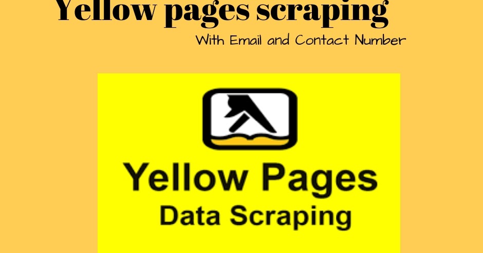 Data scraping services|Web data extraction|web scraping services: USA Yellow pages scraper ...