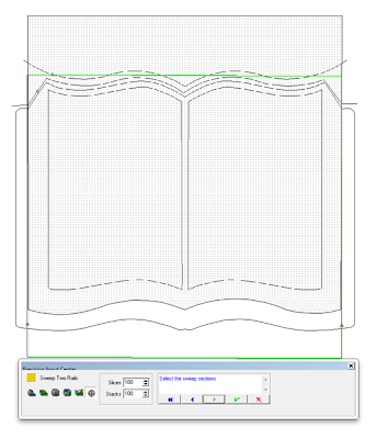 Last steps to create the crest relief - Precision Board