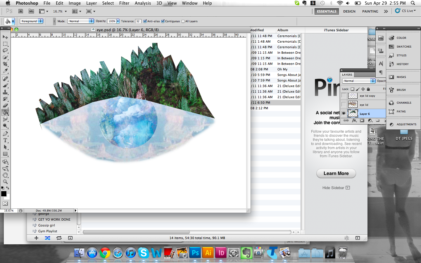 Zoe's Visual Diary: Pattern Development process