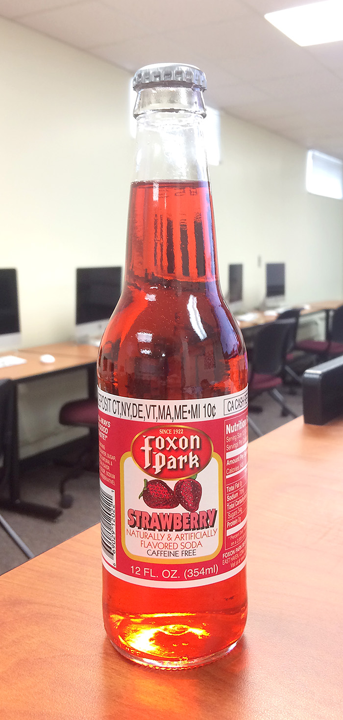Steve's Root Beer Journal: Foxon Park Strawberry Soda