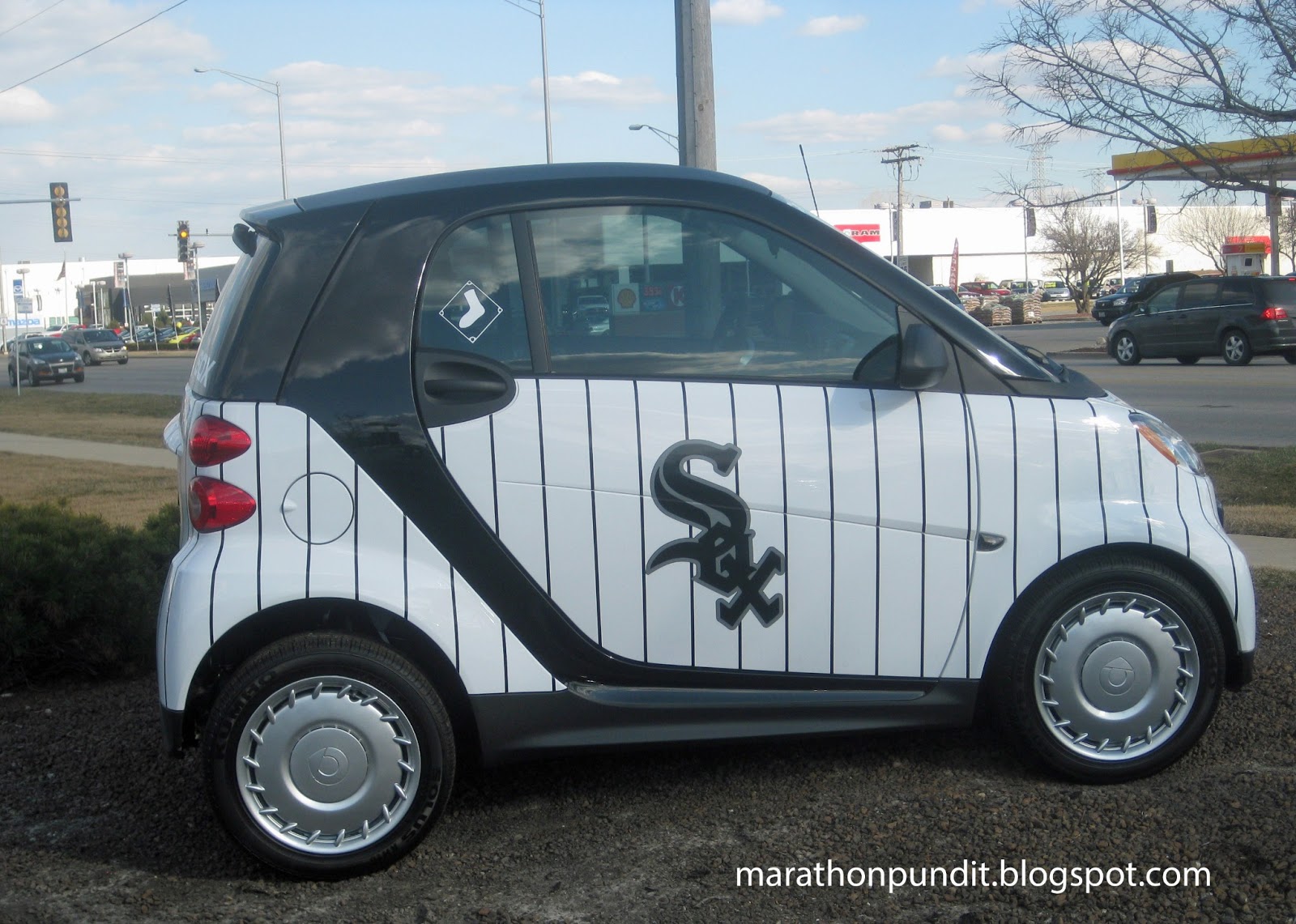 Marathon Pundit: (Photo) White Sox car