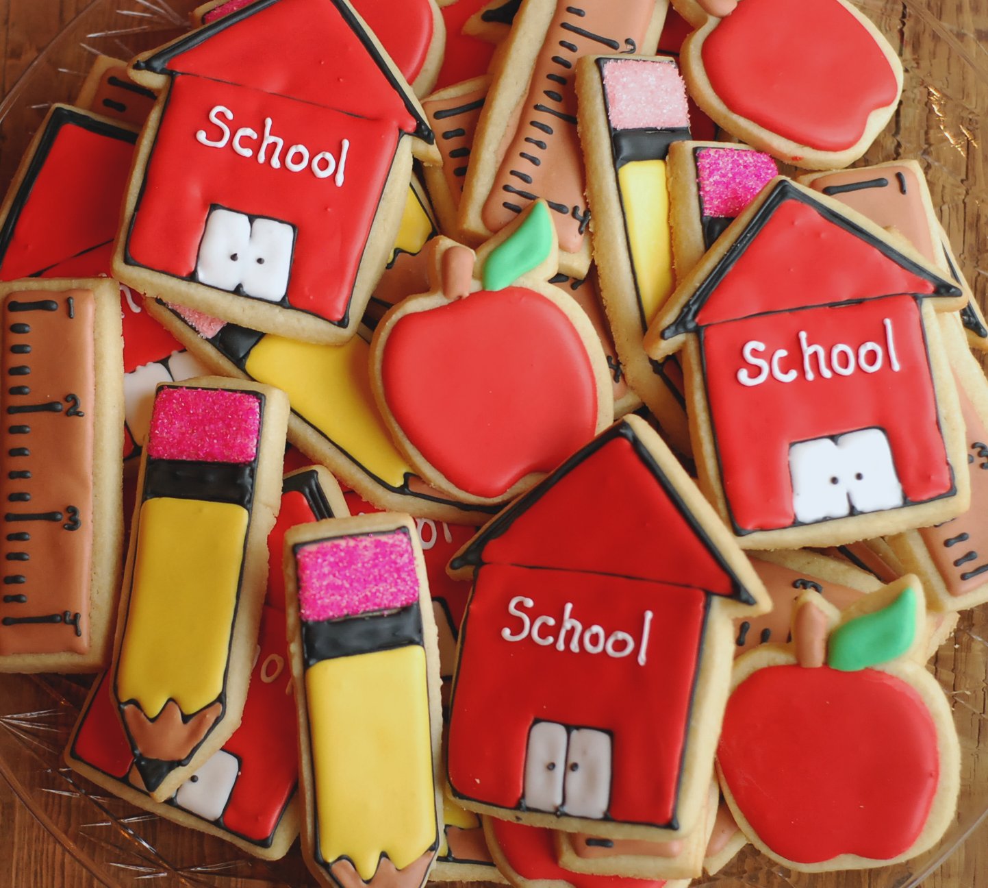 marzipan: Back to School Cookies