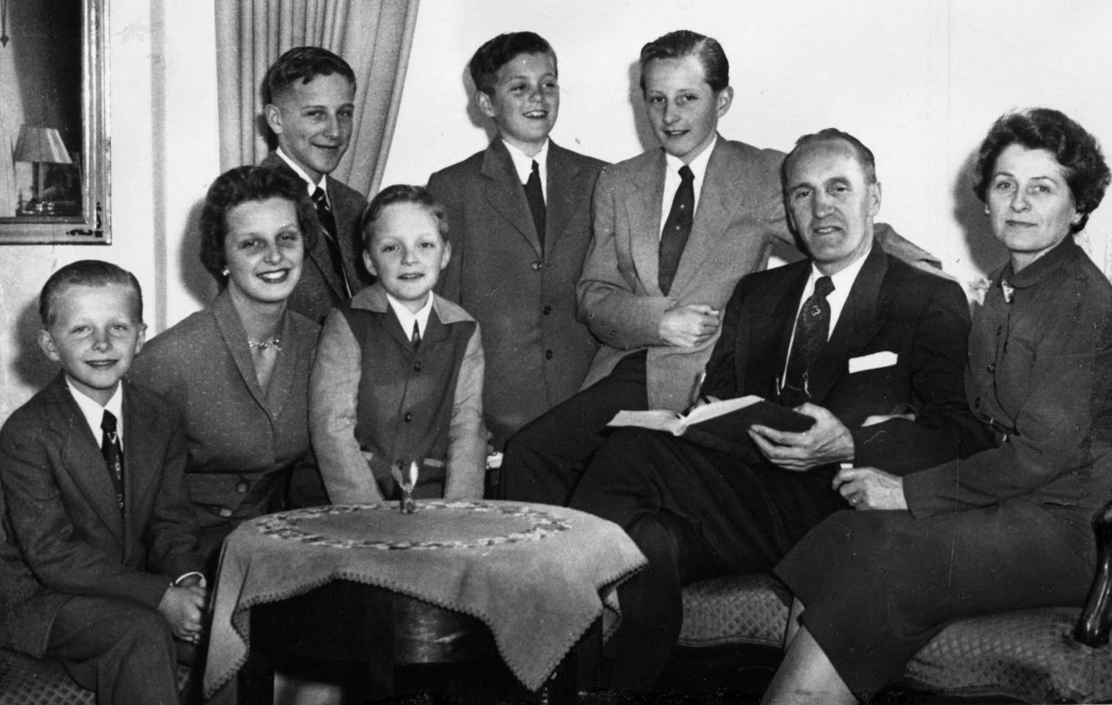 Hasler History: Haslers in Europe 1955 Pix