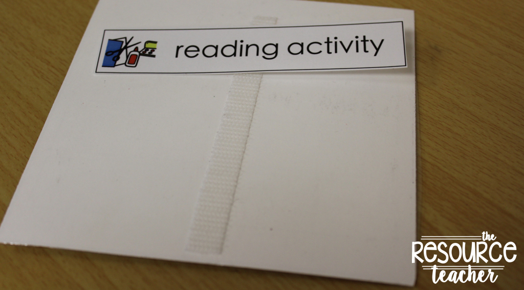 The Resource Teacher: Visual Mini-Schedules