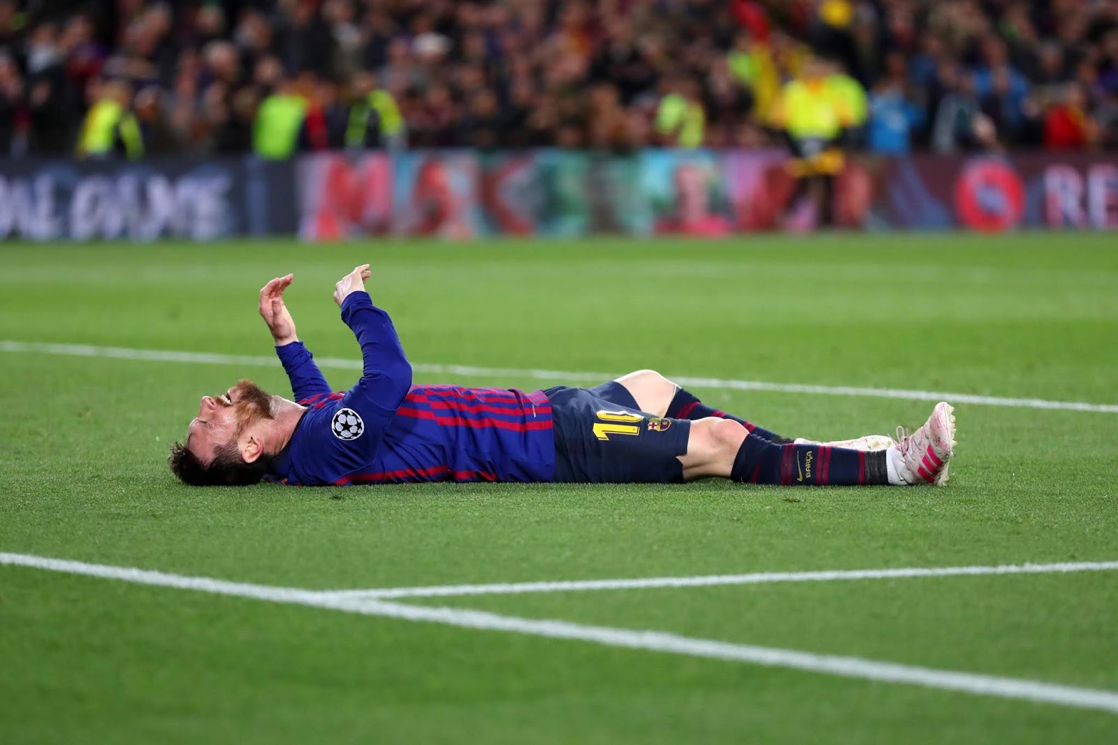 A defiant Barcelona withstood the Liverpool pressure as Messi sealed it ...