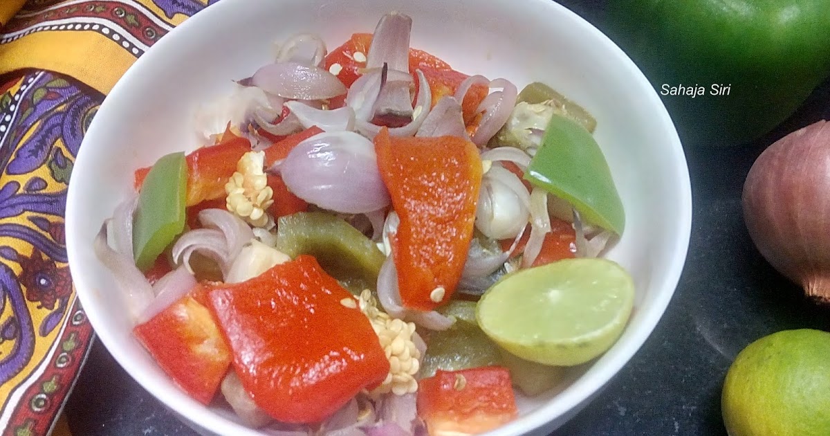 Baked Capsicum Salad