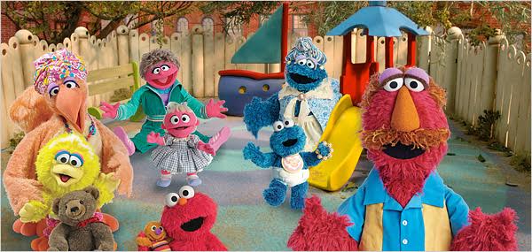 Cinder Elmo Spanish French