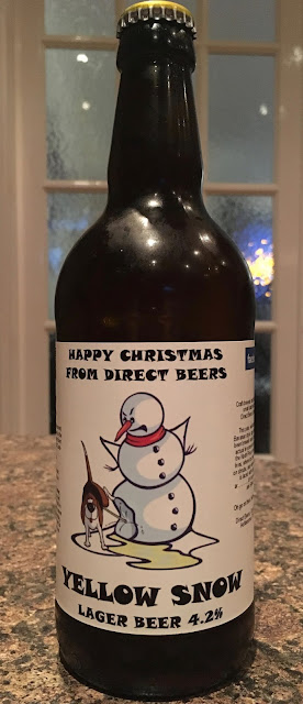 FOODSTUFF FINDS: Yellow Snow Lager (Direct Beers via a Christmas Market ...