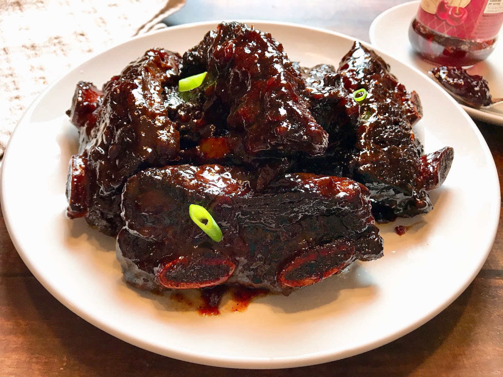 Easy Oven-Baked Cherry Barbecue Short Ribs