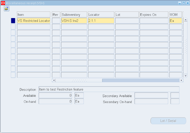 Vipul's Oracle Apps Blog: Locator Control