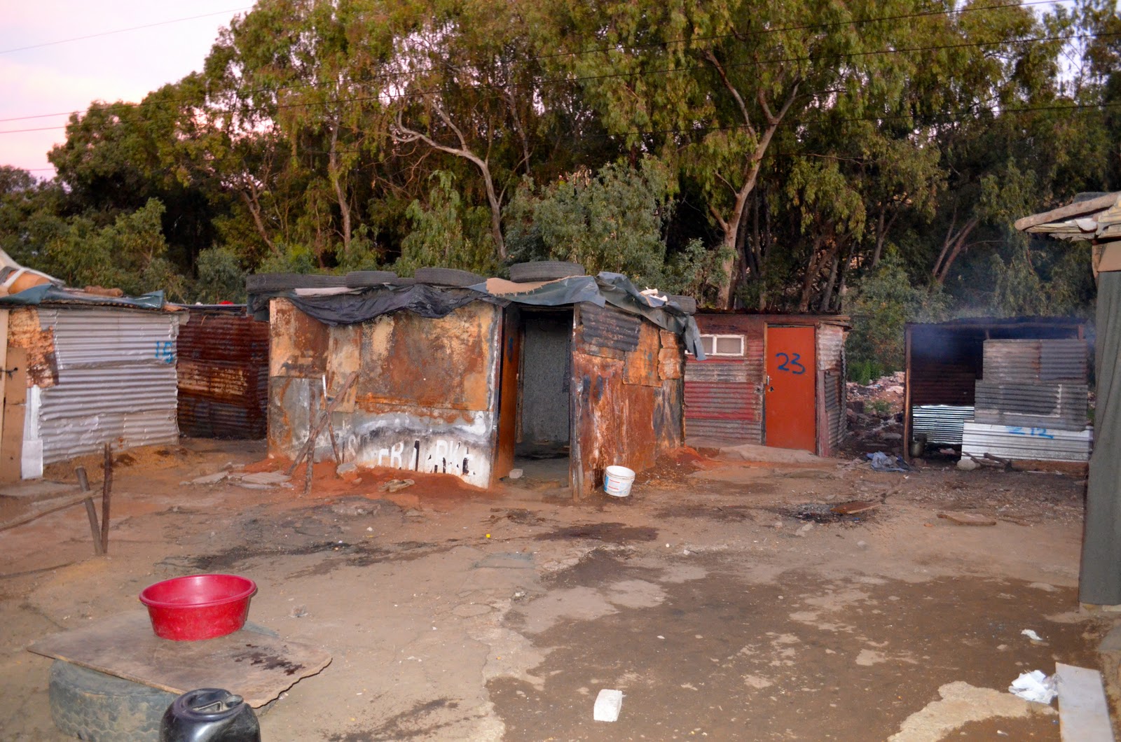 South Africa: Christmas at the Squatter's Camp