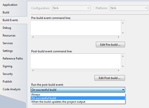Mitesh Sureja's Blog: How to use Pre-build and Post-build Events in ...