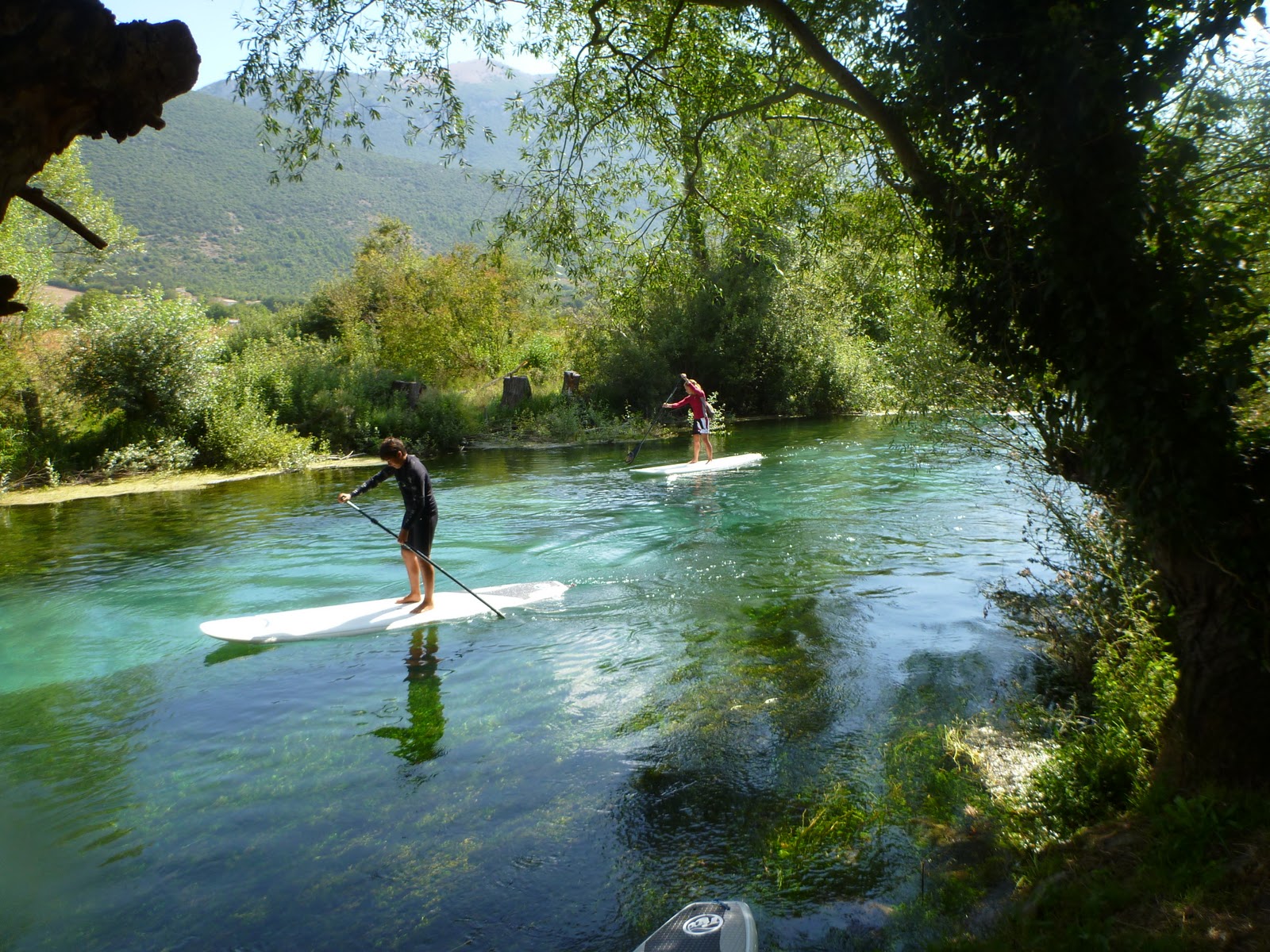 SSP - surfing sports pescara: SUP in the river , free your minde