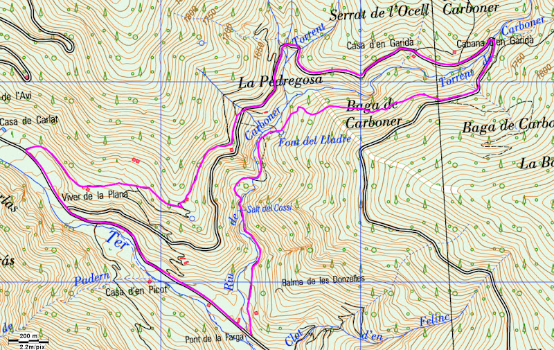 PASSEJADES: La Vall del riu Carboner
