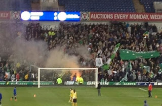 If You Know Their History: Celtic fans riot & rampage through Ibrox at ...