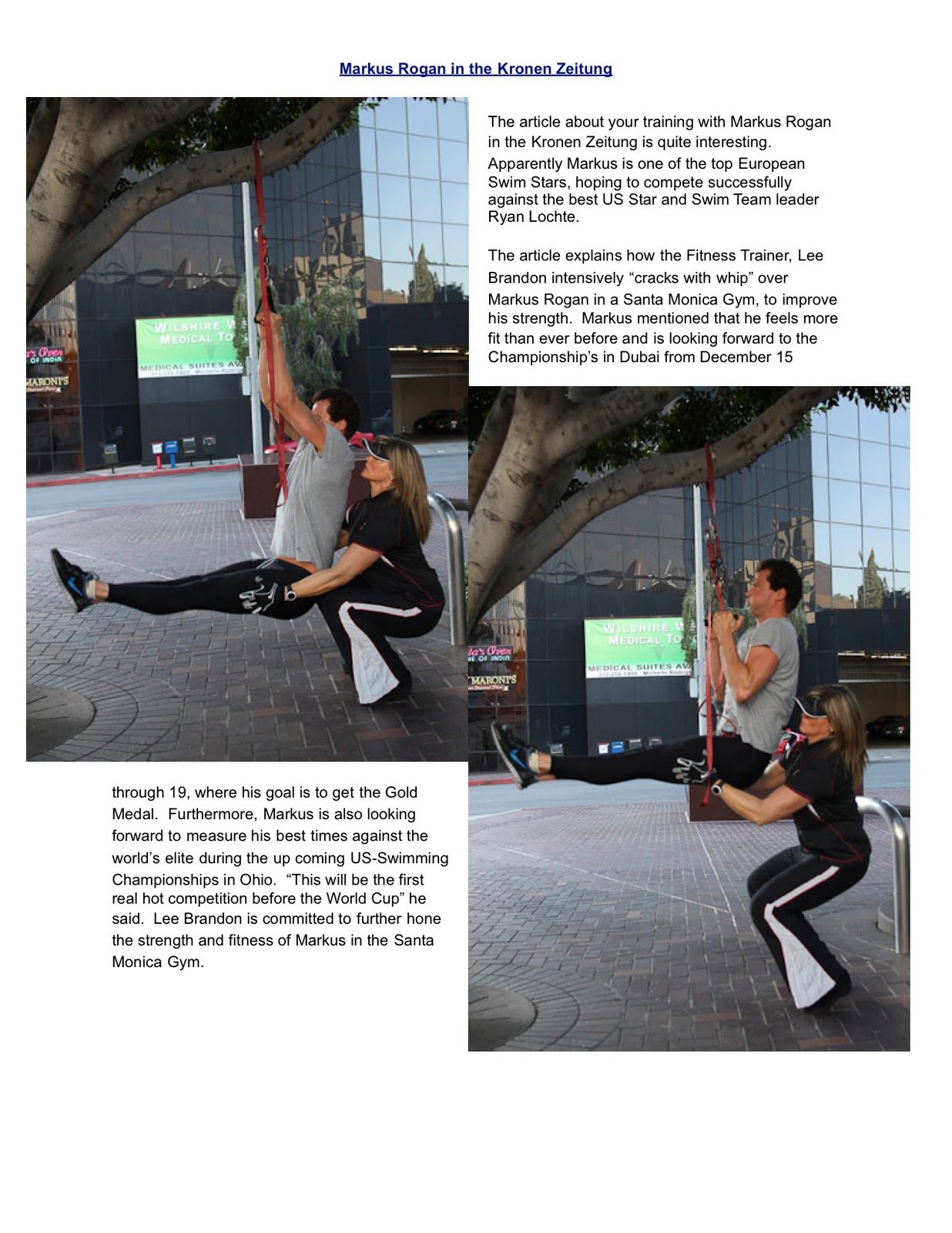 LEE BRANDON, CSCS: ABOUT LEE