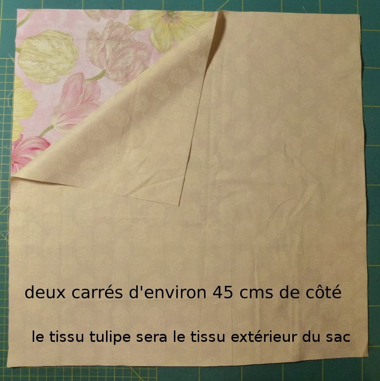 sac en origami et son tuto