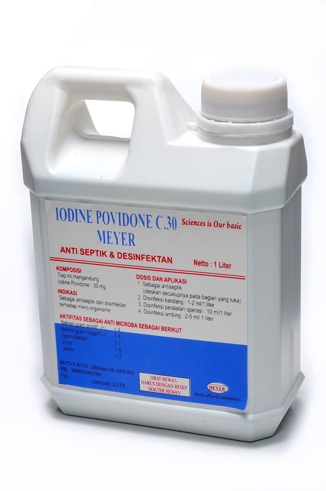 OBAT TERNAK : Desinfektan