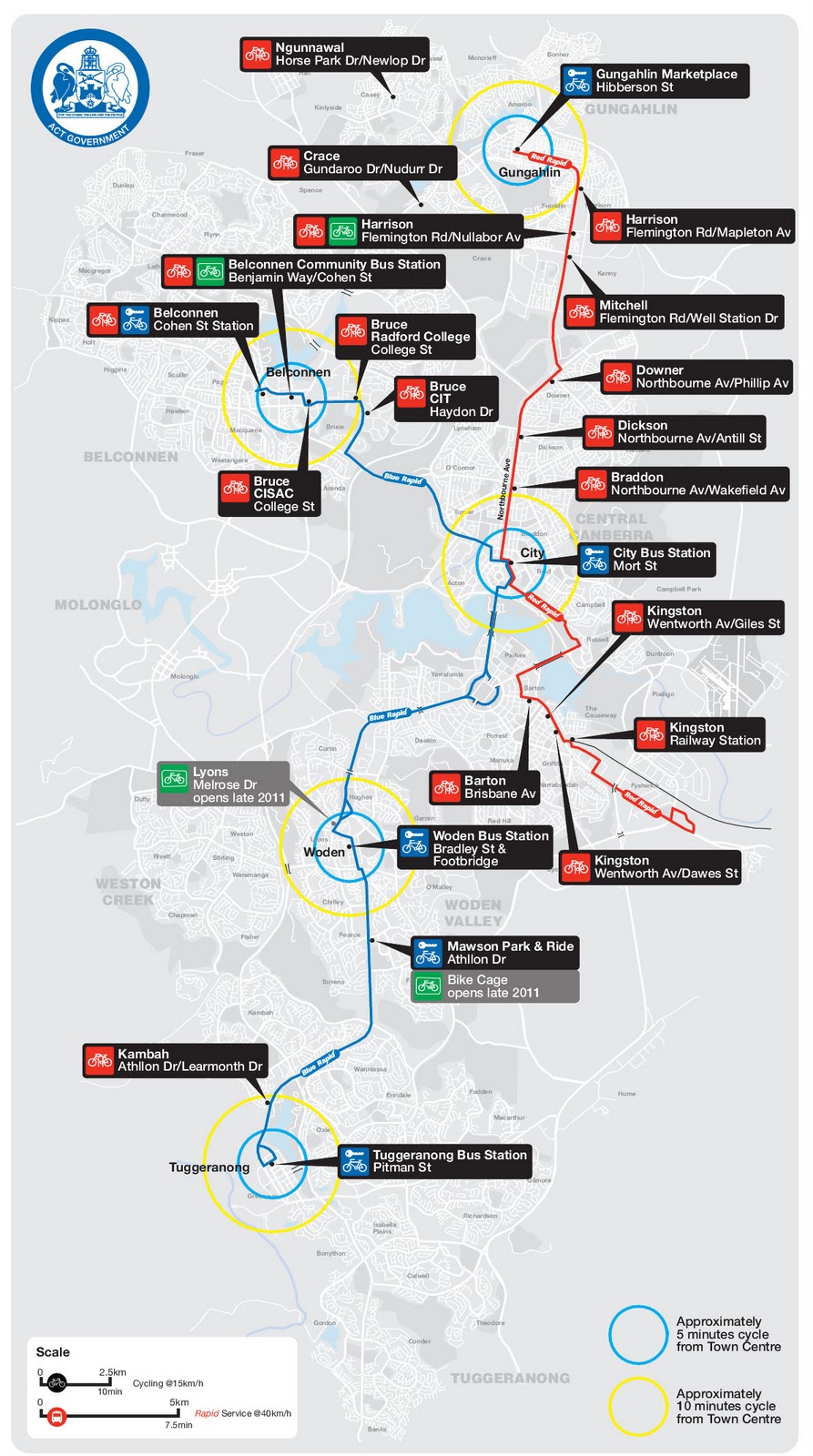 Bicycle Canberra: Intergrated Transport Update