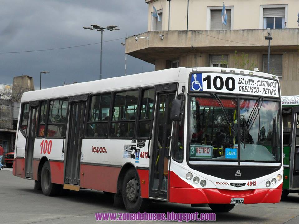 Colectibus - Zona de Buses: LINEA 100