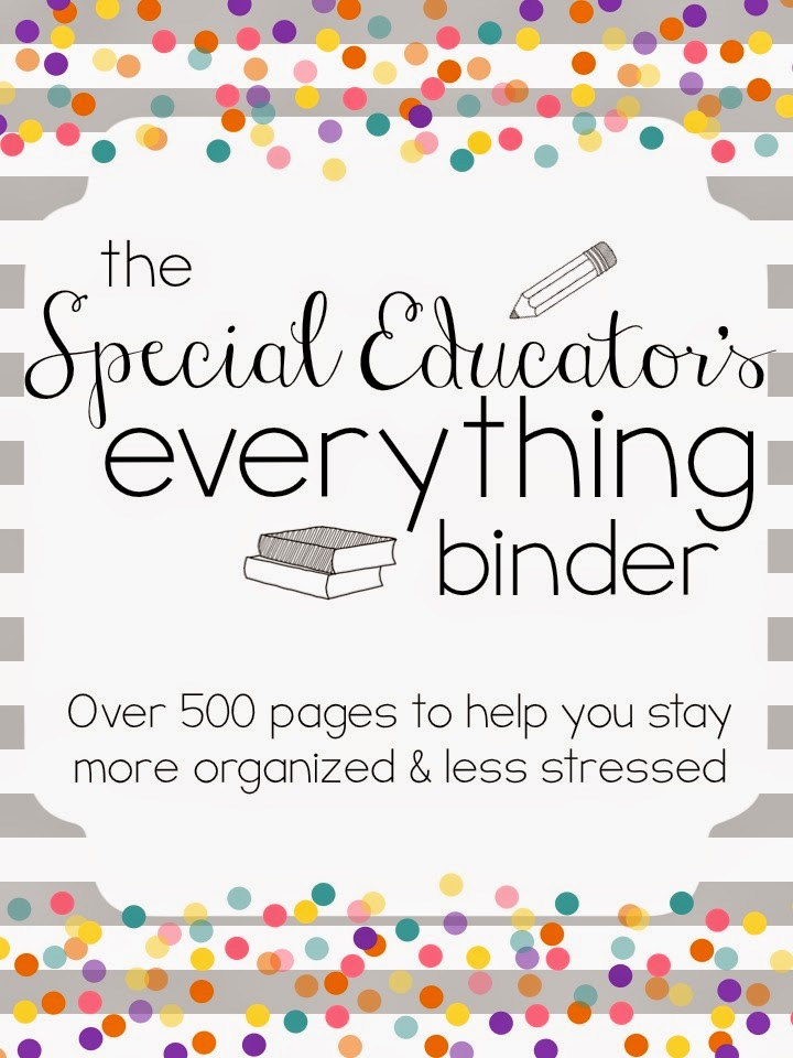 The Special Educator’s Everything Binder - Teaching Special Thinkers