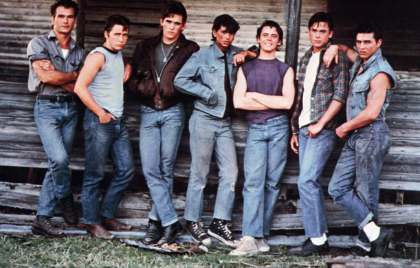 Hot Wallpaper: Tom Cruise The Outsiders Movie.