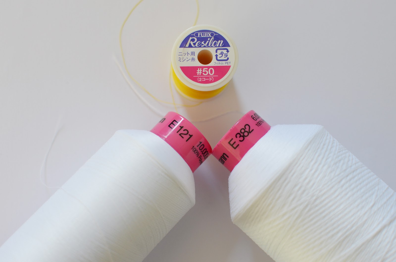 Resilon de Fujix y Gutermann 121 y 382 » Patrones en pdf | Naii Costura