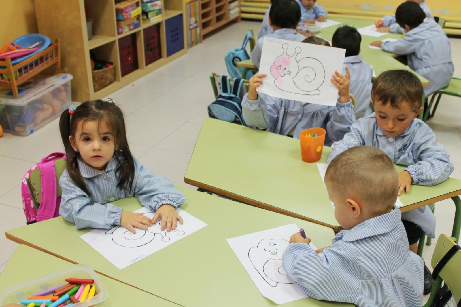 UNA VENTANA ABIERTA A NUESTRO MUNDO: 1º de Infantil en su primera semana