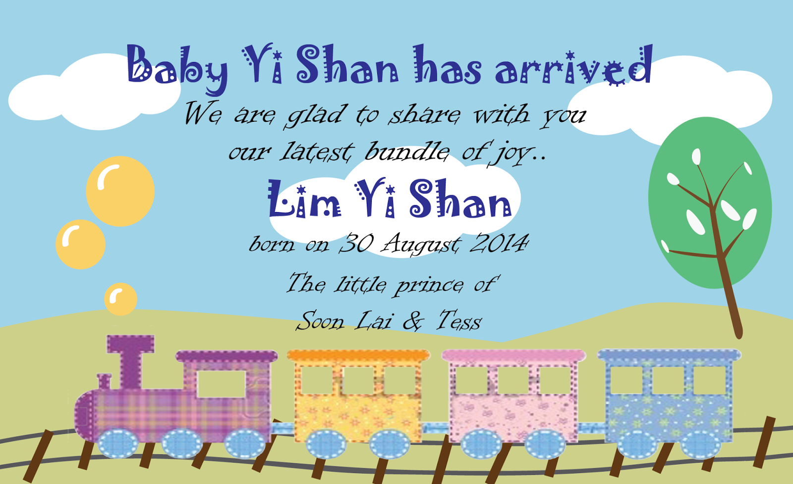Baby Card | Baby full month, cupcakes dessert tables and CNY corporate ...