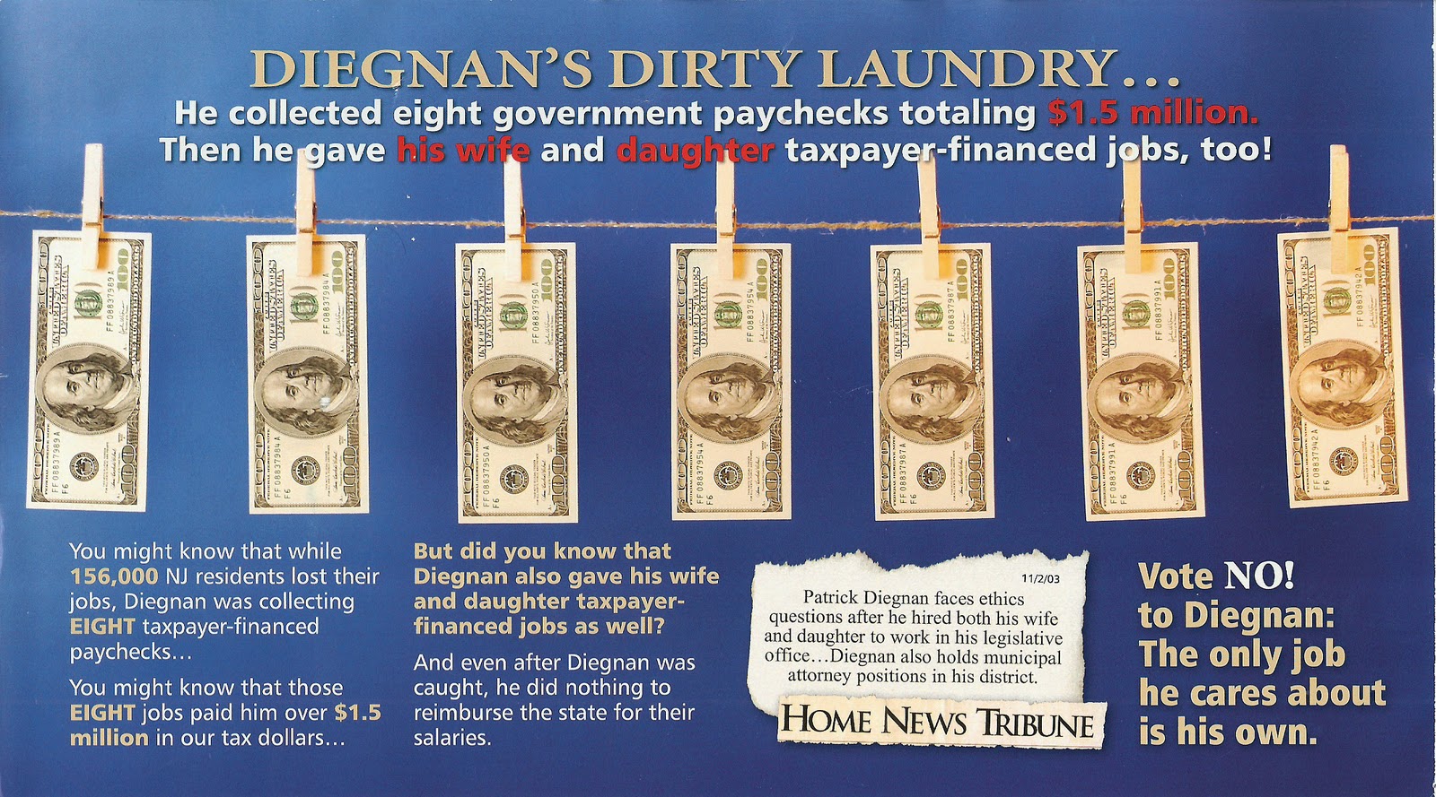 Joe Sinagra A Better New Jersey: Assemblyman Patrick Diegnan hired his ...