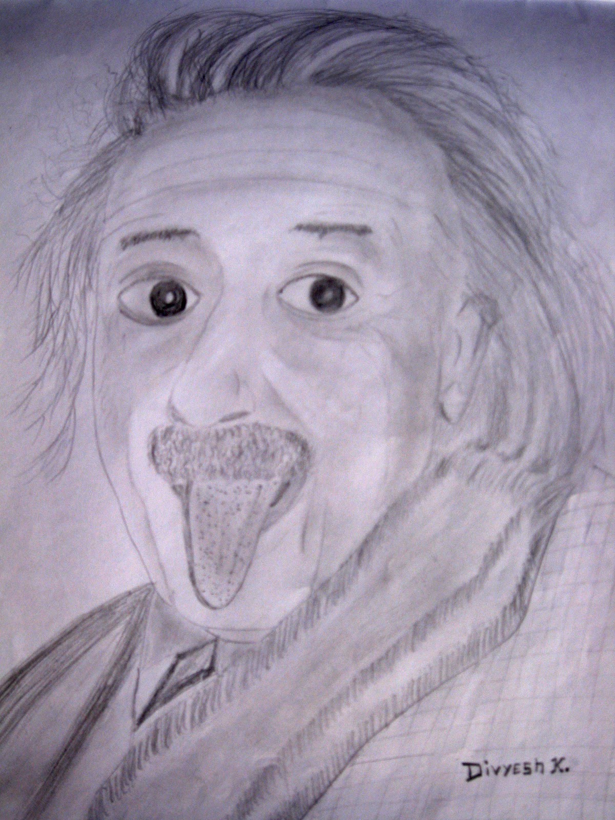Divyesh Art Gallery: Albert Einstein
