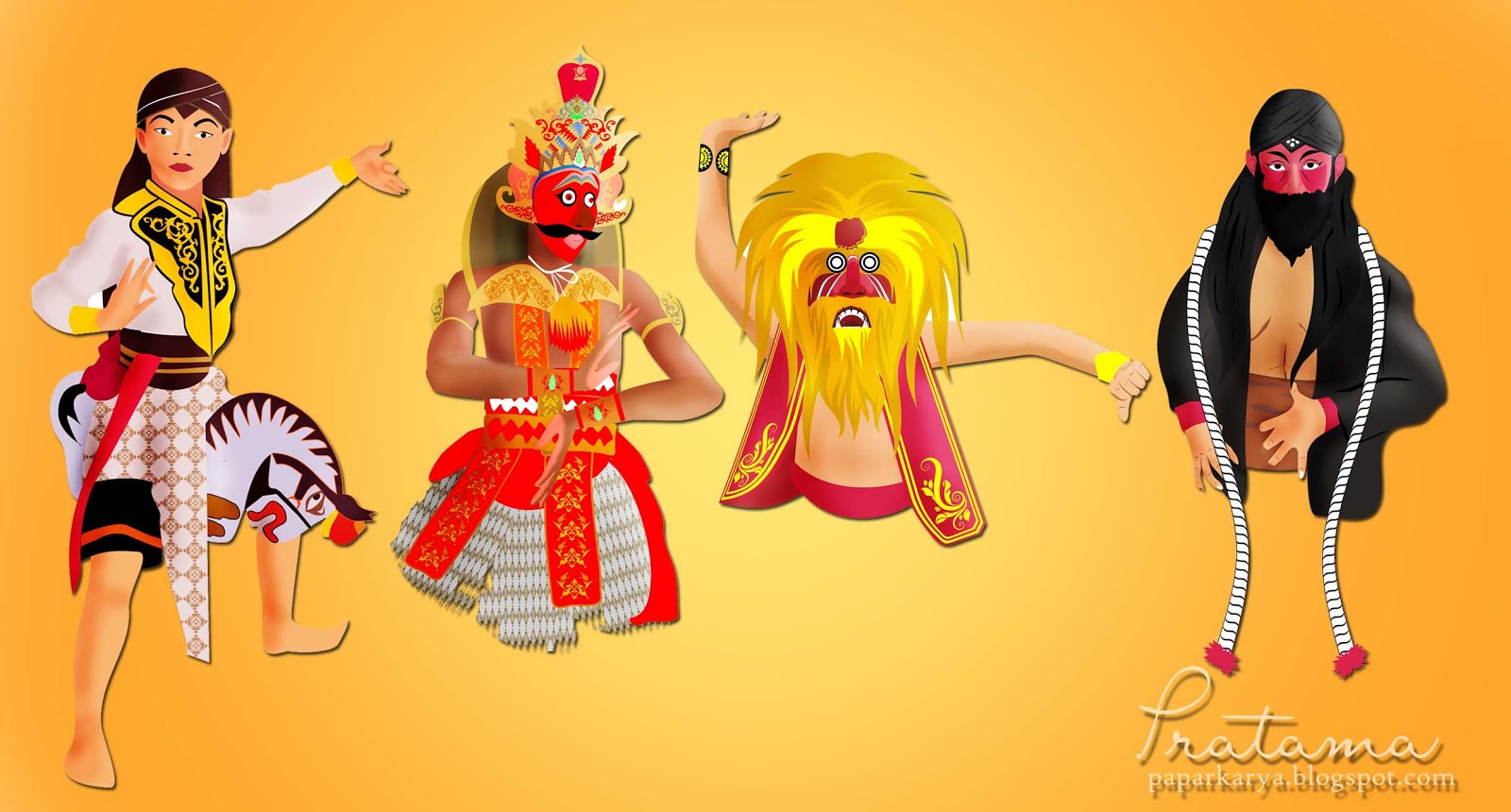 Infografis Reog Ponorogo | What Rio created