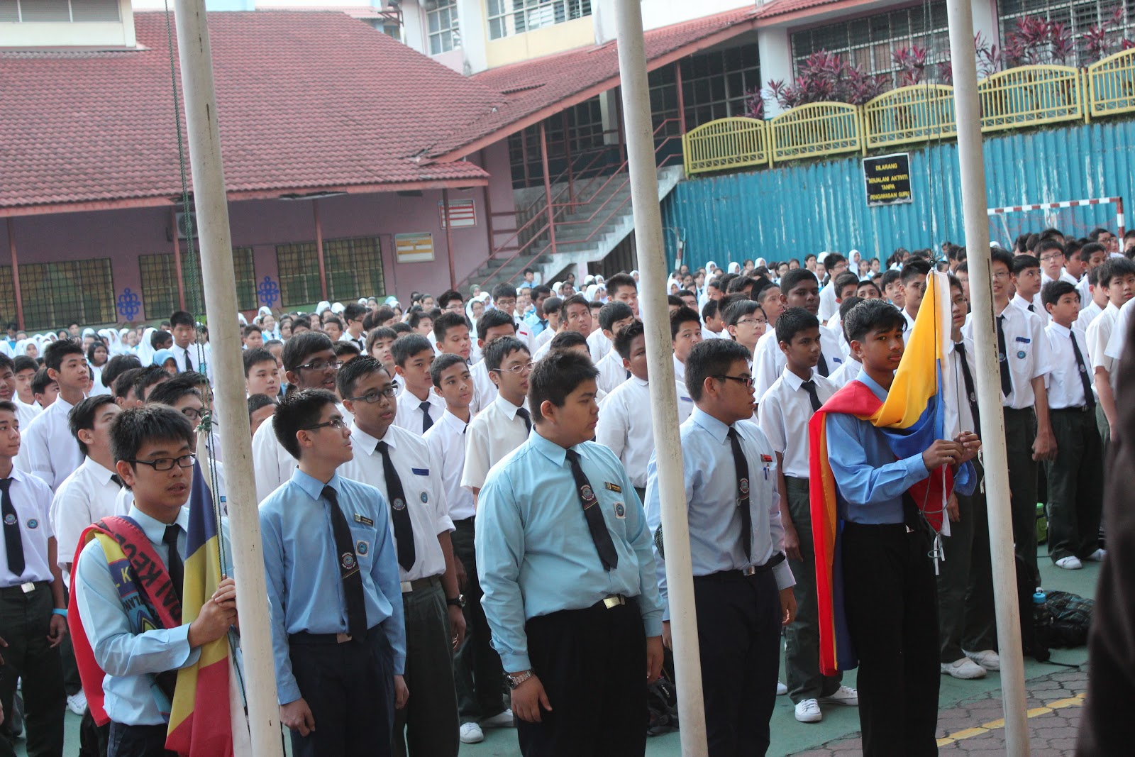 SMKBJ RASMI: PERHIMPUNAN RASMI MINGGU KE-12