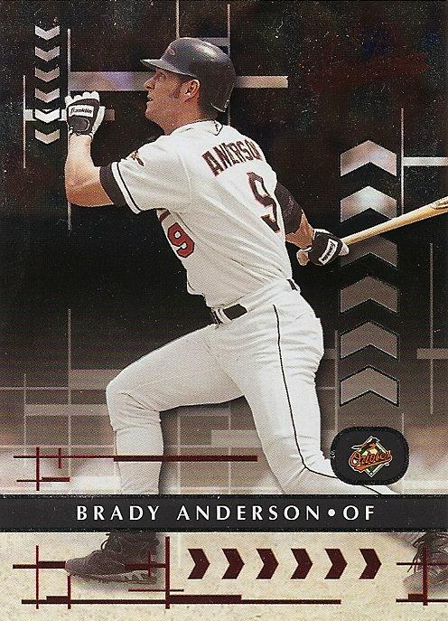 Orioles Card "O" the Day: Brady Anderson, 2001 Playoff Absolute ...