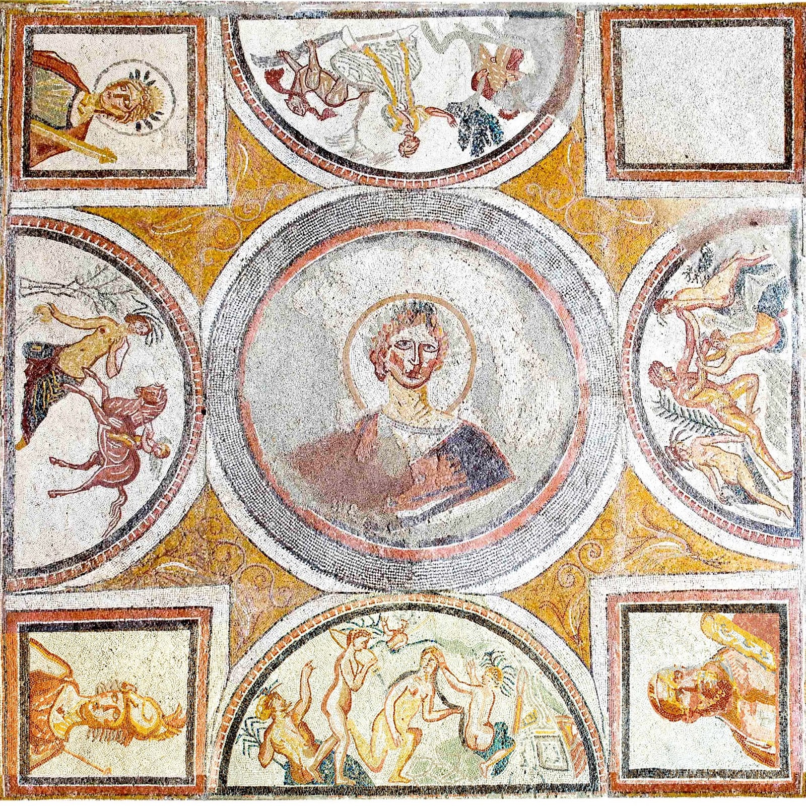DOMVS ROMANA: Tessellatum, mosaicos en la antigua Roma