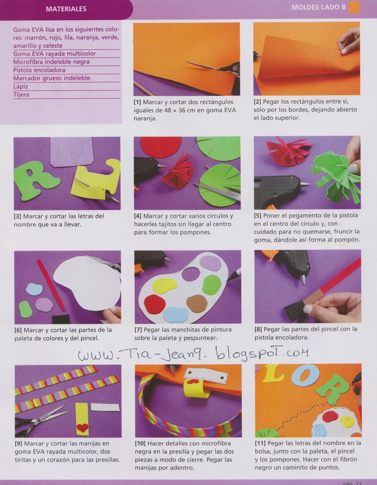 PORTA DIBUJOS PASO A PASO