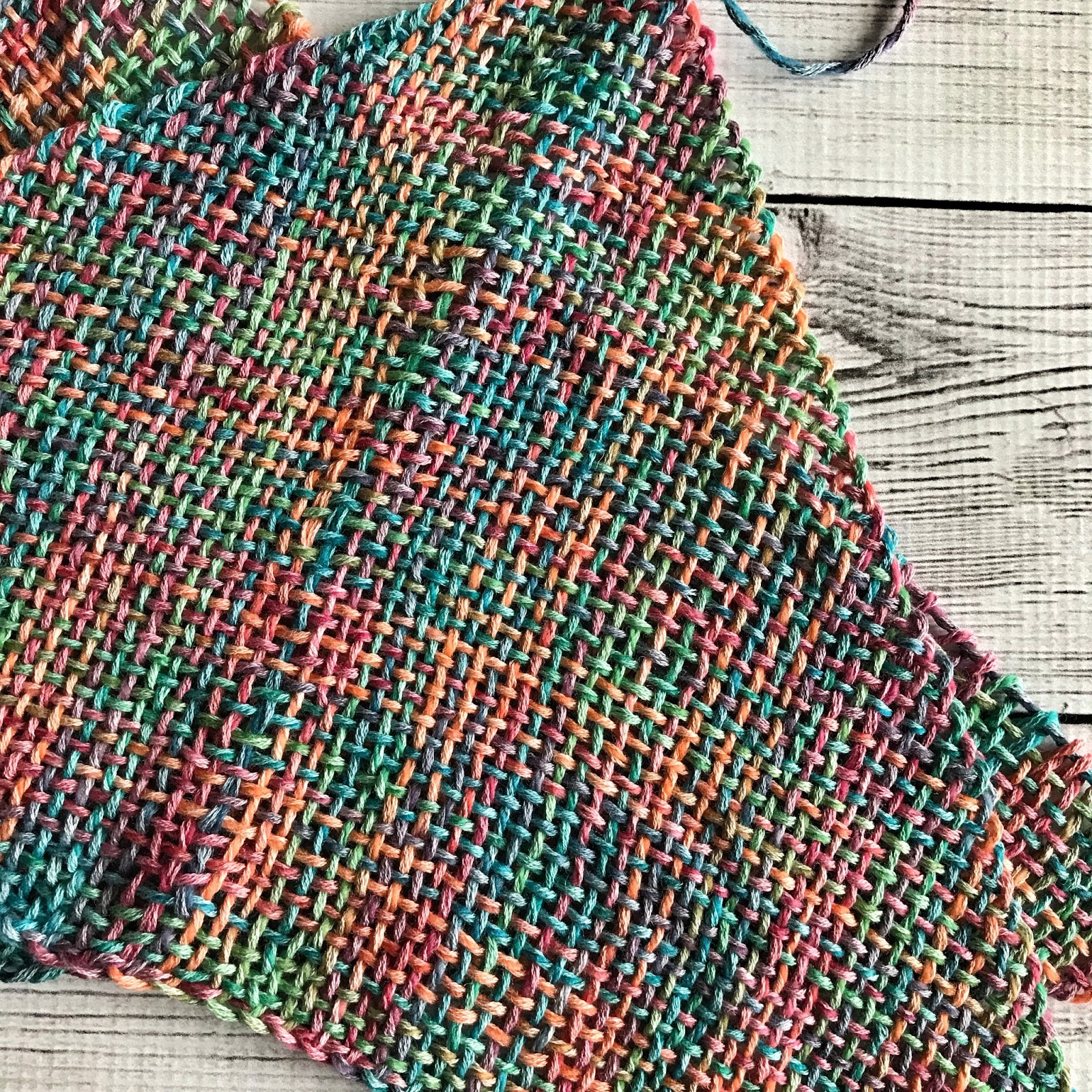 Angela Tong Designs: Tri Loom Weaving with Brown Sheep Company's Synchrony