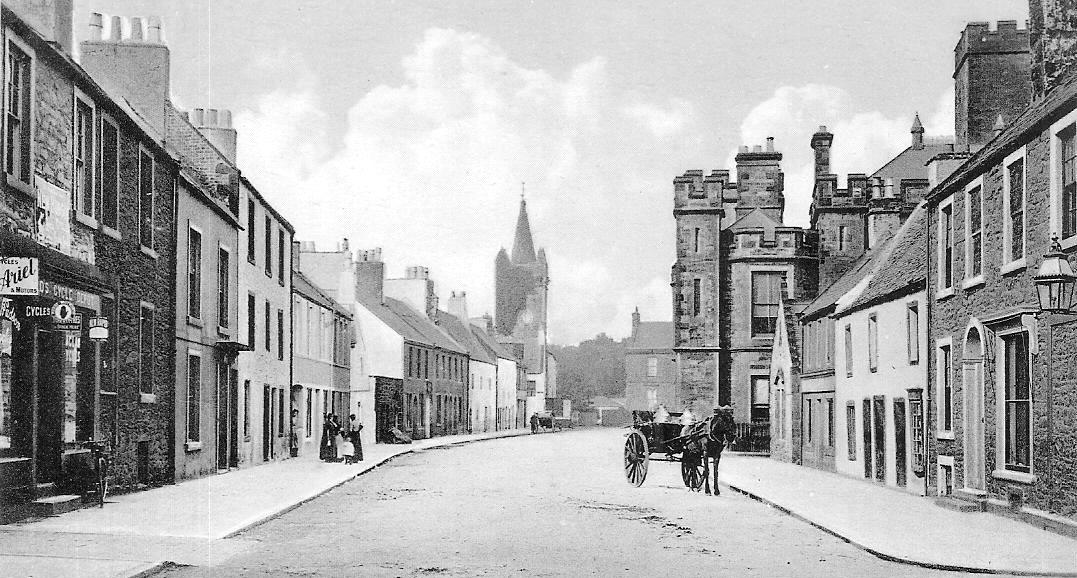 Tour Scotland: Old Photographs Kirkcudbright Scotland