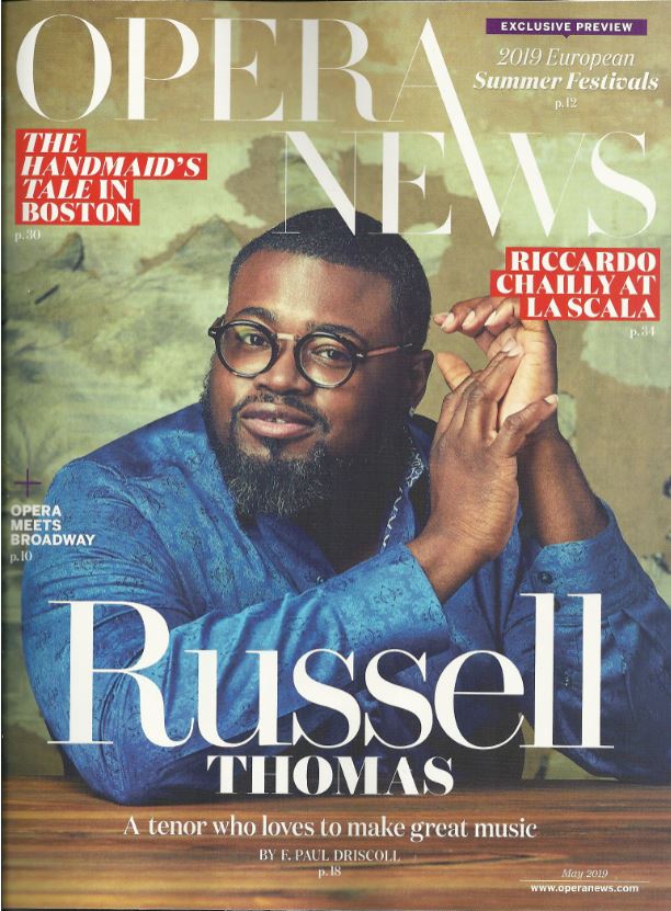 AfriClassical: Opera News: Russell Thomas: A tenor who loves to make ...